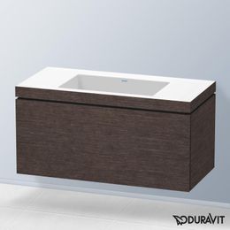 Duravit Vero Air Waschtisch mit L-Cube Unterschrank, 1 Auszug, LC6918N7272,