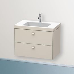 Duravit Vero Air Waschtisch mit Brioso Unterschrank, 2 Auszüge, BR4606O9191,