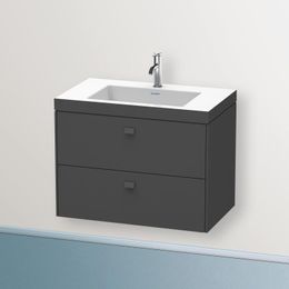 Duravit Vero Air Waschtisch mit Brioso Unterschrank, 2 Auszüge, BR4606O4949,