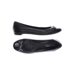 Geox Damen Ballerinas, schwarz