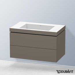 Duravit Vero Air Waschtisch mit L-Cube Unterschrank, 2 Auszüge, LC6927N9090,