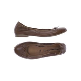 Tamaris Damen Ballerinas, braun