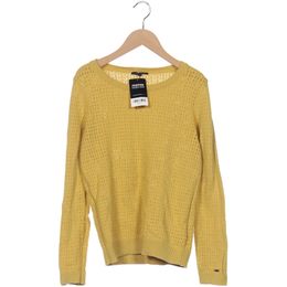 Tommy Hilfiger Damen Pullover, gelb, Gr. 36