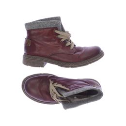 Rieker Damen Stiefelette, bordeaux