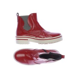 Rieker Damen Stiefelette, rot, Gr. 37