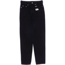 WEEKDAY Damen Jeans, schwarz, Gr. 25