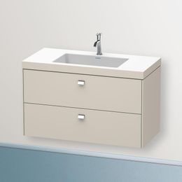 Duravit Vero Air Waschtisch mit Brioso Unterschrank, 2 Auszüge, BR4607O1091,