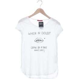 EDC by Esprit Damen T-Shirt, weiß