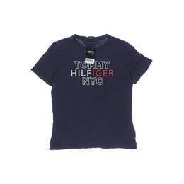 Tommy Hilfiger Herren T-Shirt, marineblau, Gr. 176