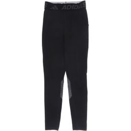 Adidas Damen Stoffhose, schwarz, Gr. 0