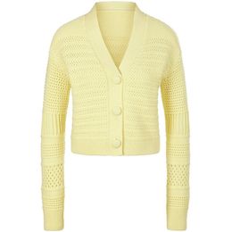 Strickjacke Saint Mignar gelb