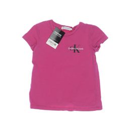 Calvin Klein Jeans Damen T-Shirt, pink, Gr. 116