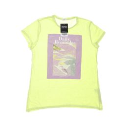 s.Oliver Damen T-Shirt, gelb, Gr. 176