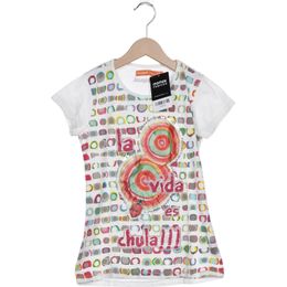 Desigual Damen T-Shirt, cremeweiß, Gr. 140