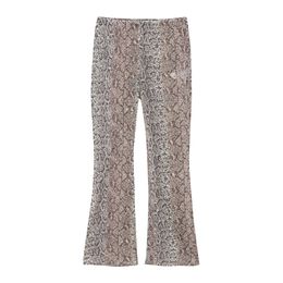 Pull&Bear Pull&bear Hose Damen Gr&ouml;&szlig;e 42 beige / dunkelgrau / wei&szlig;