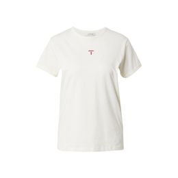 TOMORROW T-Shirt Damen Gr&ouml;&szlig;e XS/S ecru / rot / wei&szlig;