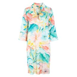 Dea Kudibal Blusenkleid 'Sibeldea' Damen Gr&ouml;&szlig;e 42 sand / mischfarben Sommerkleid