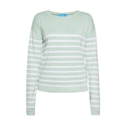 SANIKA Pullover Damen Gr&ouml;&szlig;e XL hellgr&uuml;n / wei&szlig;