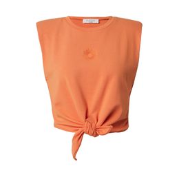 ABOUT YOU X Iconic By Tatiana Kucharova Top 'Giulia' Damen Gr&ouml;&szlig;e XS mandarine