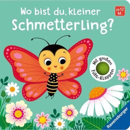 RAVENSBURGER VERLAG Wo bist du, kleiner Schmetterling? - Klara Tünner, Pappband