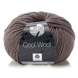 Lana Grossa Wolle Cool Wool, graubraun