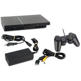 Sony PlayStation 2 Slim | 1 Controller | schwarz