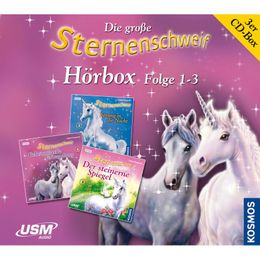 Sternenschweif Hörbox Folgen 1-3 (3 Audio CDs).Folge.1-3,3 Audio-CD - Linda Chapman (Hörbuch)