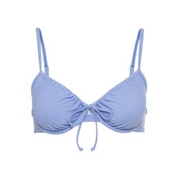 Lscn By Lascana Bikinitops 'Gina' Damen Gr&ouml;&szlig;e 85 hellblau