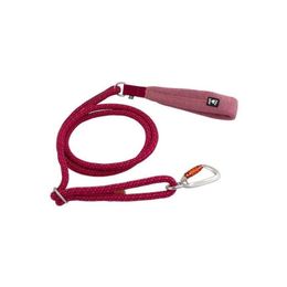 Hurtta Adjustable rope leash ECO beetroot 120-180cm/6mm