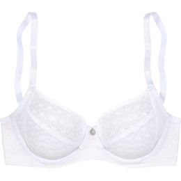 Lascana Tilda Bügel-BH, Anhänger, Spitze, für Damen, weiß, 85B