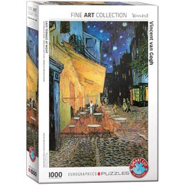 Eurographics Caféterrasse am Abend von Vincent van Gogh (Puzzle)