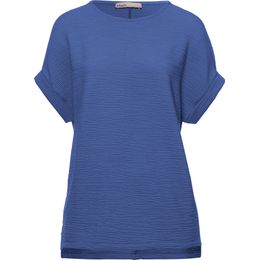 Adagio T-Shirt, Struktur-Musterung, für Damen, blau, 42
