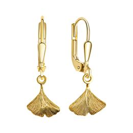 Paar Ohrhänger Vivance "333/- Gelbgold" Ohrringe Gr. ONE-SIZE, Gold, gelb Damen Ohrhänger