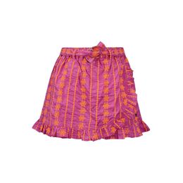 Retour Jeans Shorts 'Poppy' Mädchen Größe 122/128 orange / himbeer