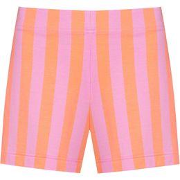 Mey Rea Schlafanzug-Hose, kurz, Streifen, für Damen, orange, XL