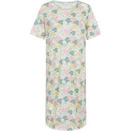 Mey Auriana Nachthemd, Blumen-Print, für Damen, grün, 40