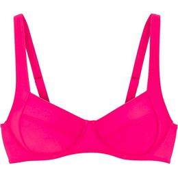 Lascana Lolo Bikini-Oberteil, Bügel, für Damen, pink, 38D