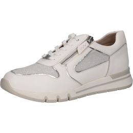 Caprice Sneaker, Leder, Reißverschluss, für Damen, weiß, 38