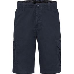 Bugatti Bermuda, aufgesetzte Beintaschen, für Herren, blau, 50