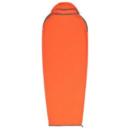 Sea To Summit - Reactor Extreme Sleeping Bag Liner Mummy - Reiseschlafsack Gr Compact Orange