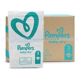 Babywindeln Pampers Baby Dry Größe 3 Midi 6-10 kg 594 Stück 3-Monats-Vorrats-Pack, für bis zu 100 % Auslaufschutz