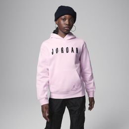 Jordan Soft Touch Mixed Hoodie für ältere Kinder - Pink