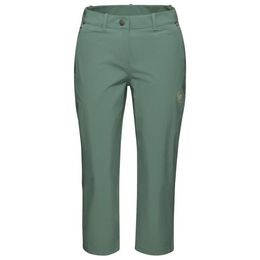 Mammut - Women's Runbold Capri Pants - Shorts Gr 32 oliv/türkis