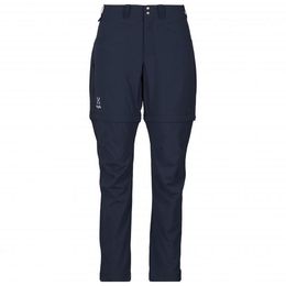 Haglöfs Haglöfs - Women's Lite Standard Zip-Off Pant - Trekkinghose Gr 44 - Regular blau