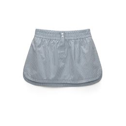Pull&Bear Pull&Bear Rock Damen Größe 38 rauchblau / weiß