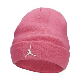 Jordan Beanie mit Bündchen - Pink