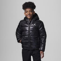 Jordan Midweight Faux Down Jacket Jacke für ältere Kinder - Schwarz