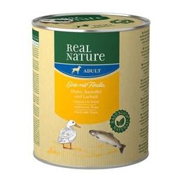 REAL NATURE Adult Ente mit Forelle 6x800 g