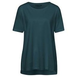 Rundhals-Shirt Benedikte Green Cotton grün, 48