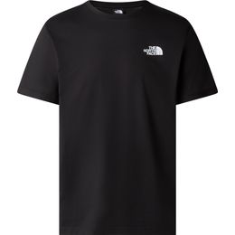 The North Face® T-Shirt, Logo-Detail, Baumwolle, für Herren, schwarz, L